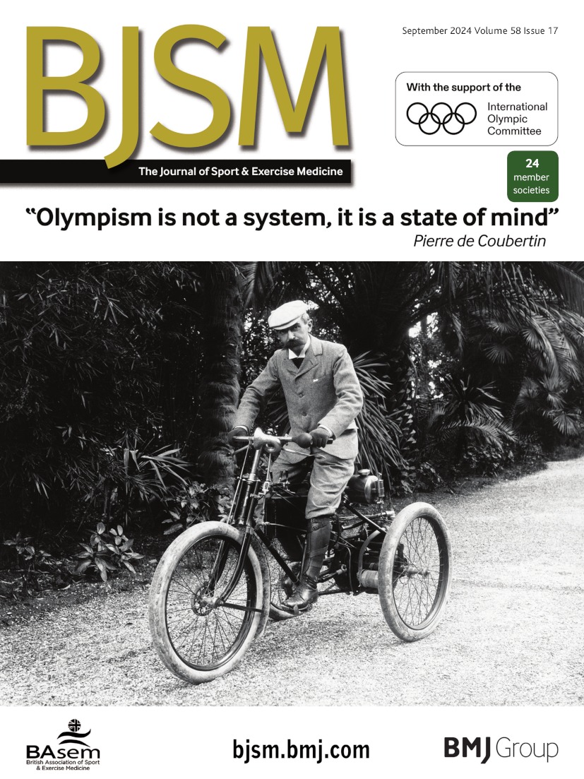 Navigating the Olympic journey—presenting a contemporary paradigm for ...